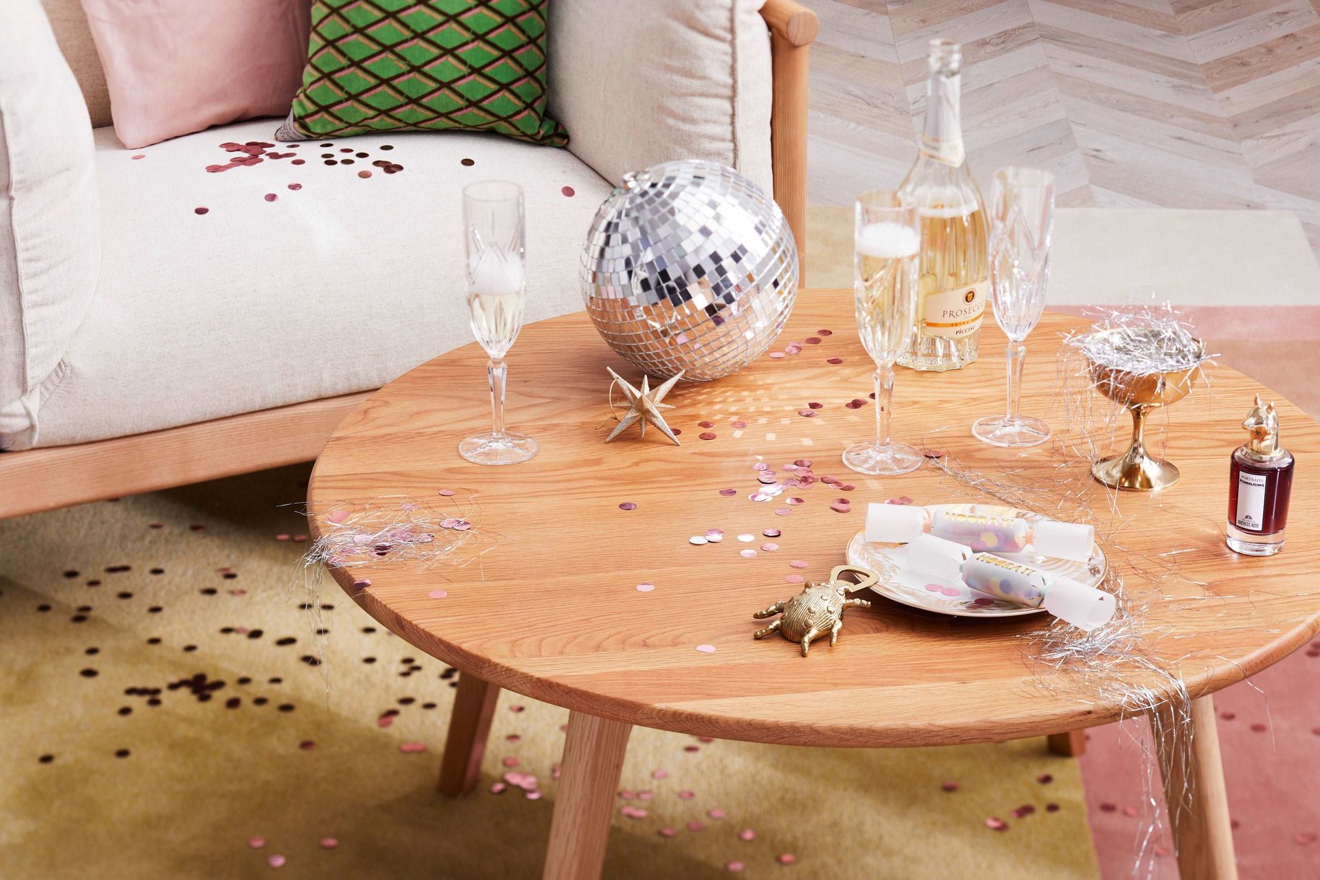 Buy Magnus Round Coffee Table in Solid Oak | IconByDesign