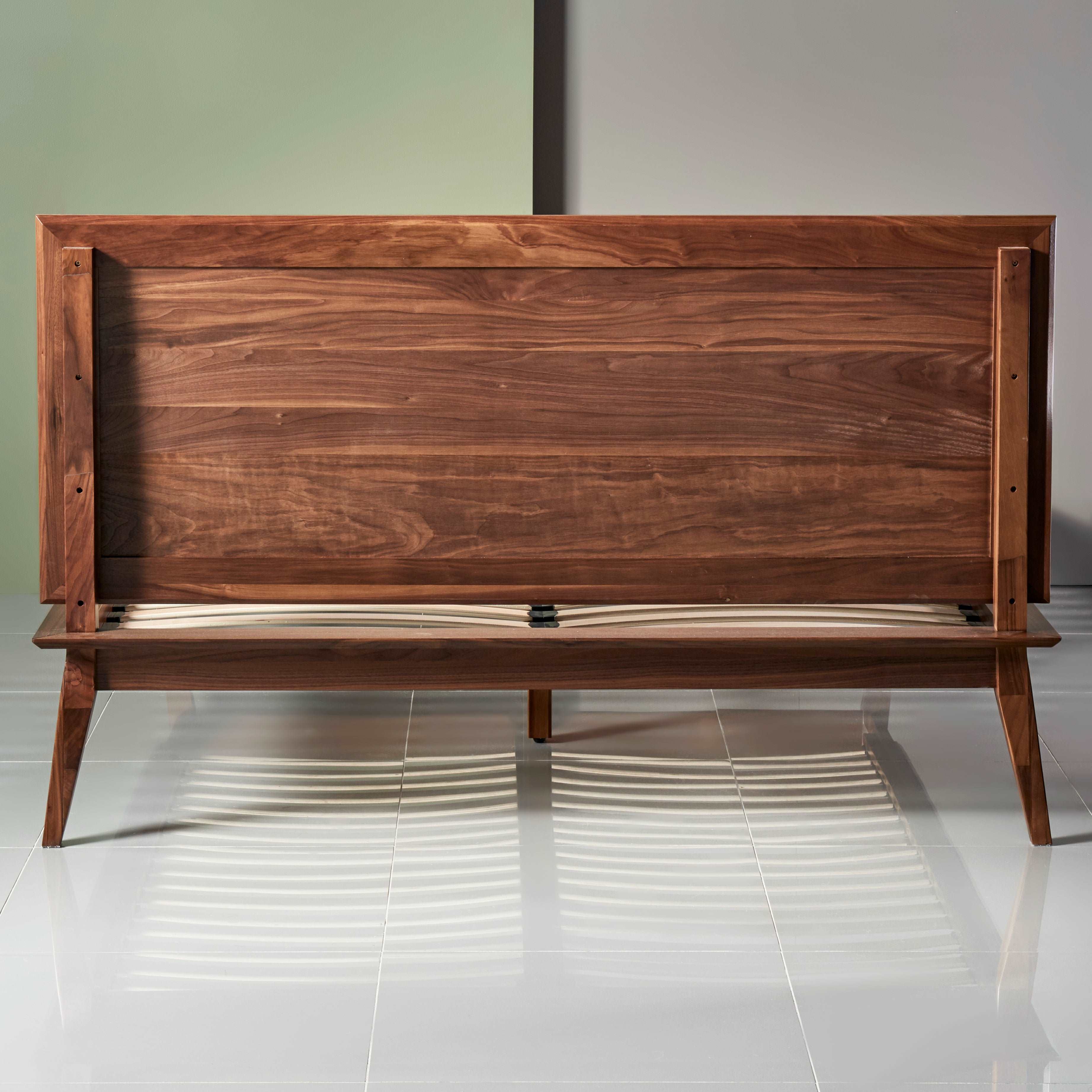 Buy Jolanda Bed Frame in Solid Walnut | IconByDesign